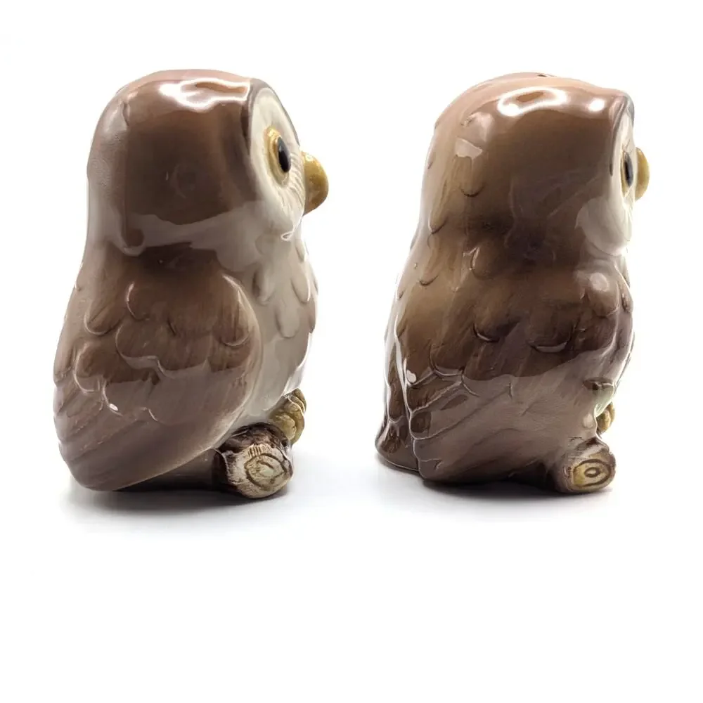 Otigari | Accents | Otagiri Owl Salt Pepper Shakers 981 Hand Painted ...